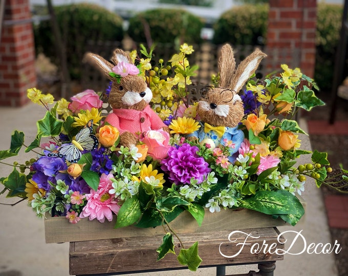 XL Spring Table Arrangement, Summer Table Arrangement, Spring Table ...