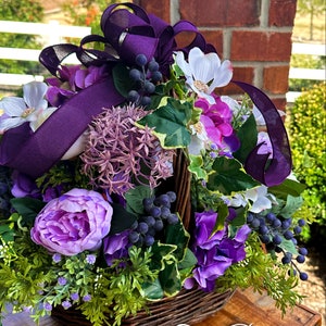Easter Centerpiece, Sympathy Centerpiece, Lenten Centrpiece, Easter ...