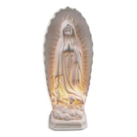 Blessed Mother Resin Wood Lamp,virgin Mary, Christian Art,christian ...