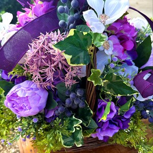 Easter Centerpiece, Sympathy Centerpiece, Lenten Centrpiece, Easter ...