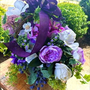 Easter Centerpiece, Sympathy Centerpiece, Lenten Centrpiece, Easter ...
