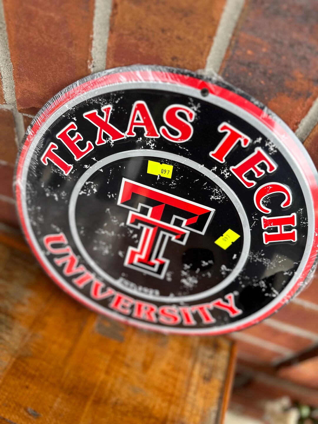 Texas Tech University Wreath Sign, Tech Wall Decor, Texas Tech Wreath ...