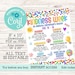 Kindness Week EDITABLE Flyer, Spirit Week Flyer Template Itinerary of ...