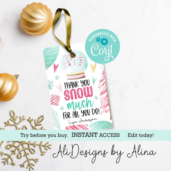 Thank You Snow Much for Coming - Etsy