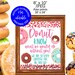 Donuts With Dad Fundraiser, Printable Flyer, PTA PTO Event, Back to ...