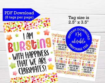 I Am Bursting With Appreciation Card - Etsy