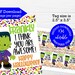Frankly I Think You Are Awesome, Halloween Tags, INSTANT Download ...