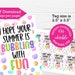 I Hope Your Summer is Bubbling With Fun, Printable Tags, INSTANT ...
