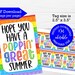 Hope You Have a Poppin Great Summer, PRINTABLE Tags, Last Day of School ...