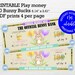 PRINTABLE Easter Money, Bunny Bucks, Funny Money, Holiday Game ...