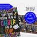 Hope Your School Year is Chalk Full of Fun, Printable Tags, INSTANT ...