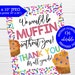 Muffin Without You, Teacher and Staff Appreciation Sign, INSTANT ...