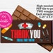 Nurse Appreciation Chocolate Wrapper, Pediatric Nurses, Emergency ...