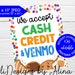 We Accept Cash Credit Venmo, PRINTABLE Sign Cookie Booth, Girl Cookie ...