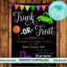 Trunk or Treat EDITABLE Invitation, Halloween Fundraising Event, PTA ...