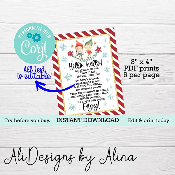 Elf Arrival Box Svg - Etsy