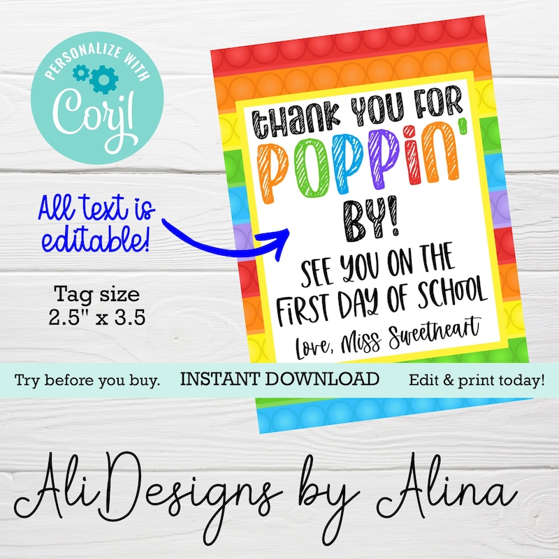 Pop It Gift Tag - 60+ Gift Ideas for 2025