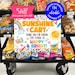 Sunshine Cart Sign, Thank You for Making This School so Happy & Bright ...