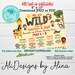 Safari Teacher Appreciation Week Calendar Zoo Without You EDITABLE ...