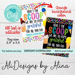 Here's the Scoop Ice Cream Appreciation Week Bundle, Cool Teachers ...