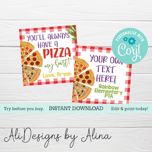 Pizza Theme Teacher Appreciation Week Calendar, Room Service Form ...
