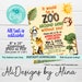 Safari Teacher Appreciation Week Calendar Zoo Without You EDITABLE ...