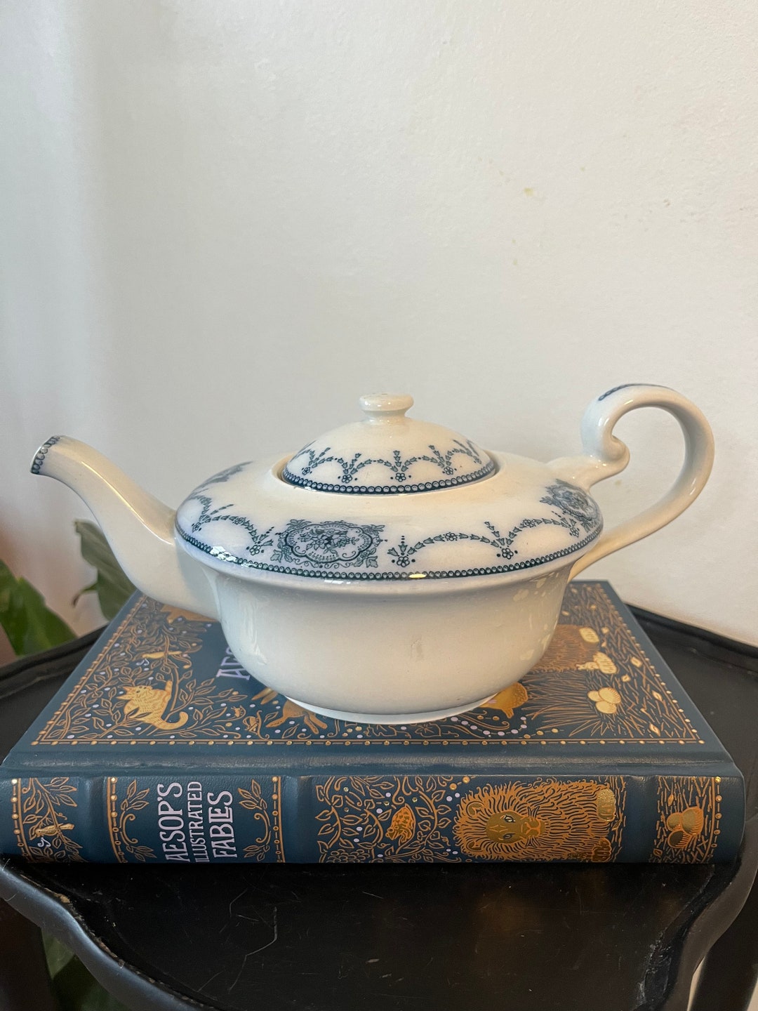 Rare Antique CETEM Lesbury Semi Porcelain Teapot - Etsy