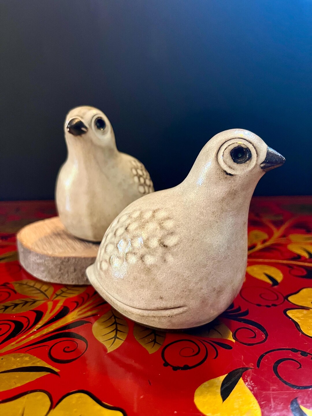 Beautiful Mid Century Hyllested Denmark Ceramic Quail Figurine - Etsy