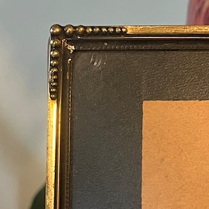 Mid Century Danish Metal Photograph Frame - Etsy