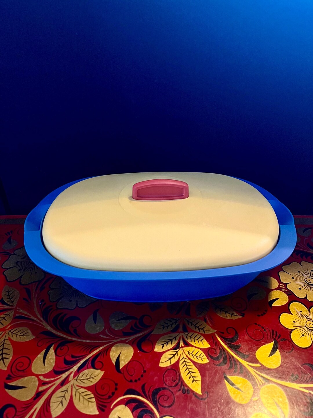 Vintage Tupperware Legacy Memphis Style Soupiére/casserole Dish - Etsy