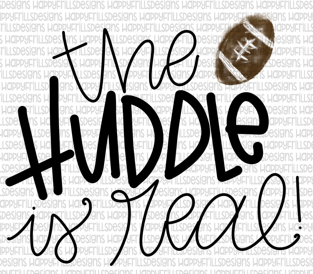 Huddle is Real Watercolor Png Instant Download Designs - Etsy