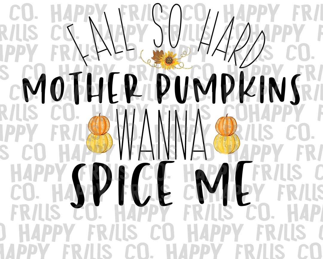 Fall so Hard Digital Image Png Instant Download for Sublimation Design ...