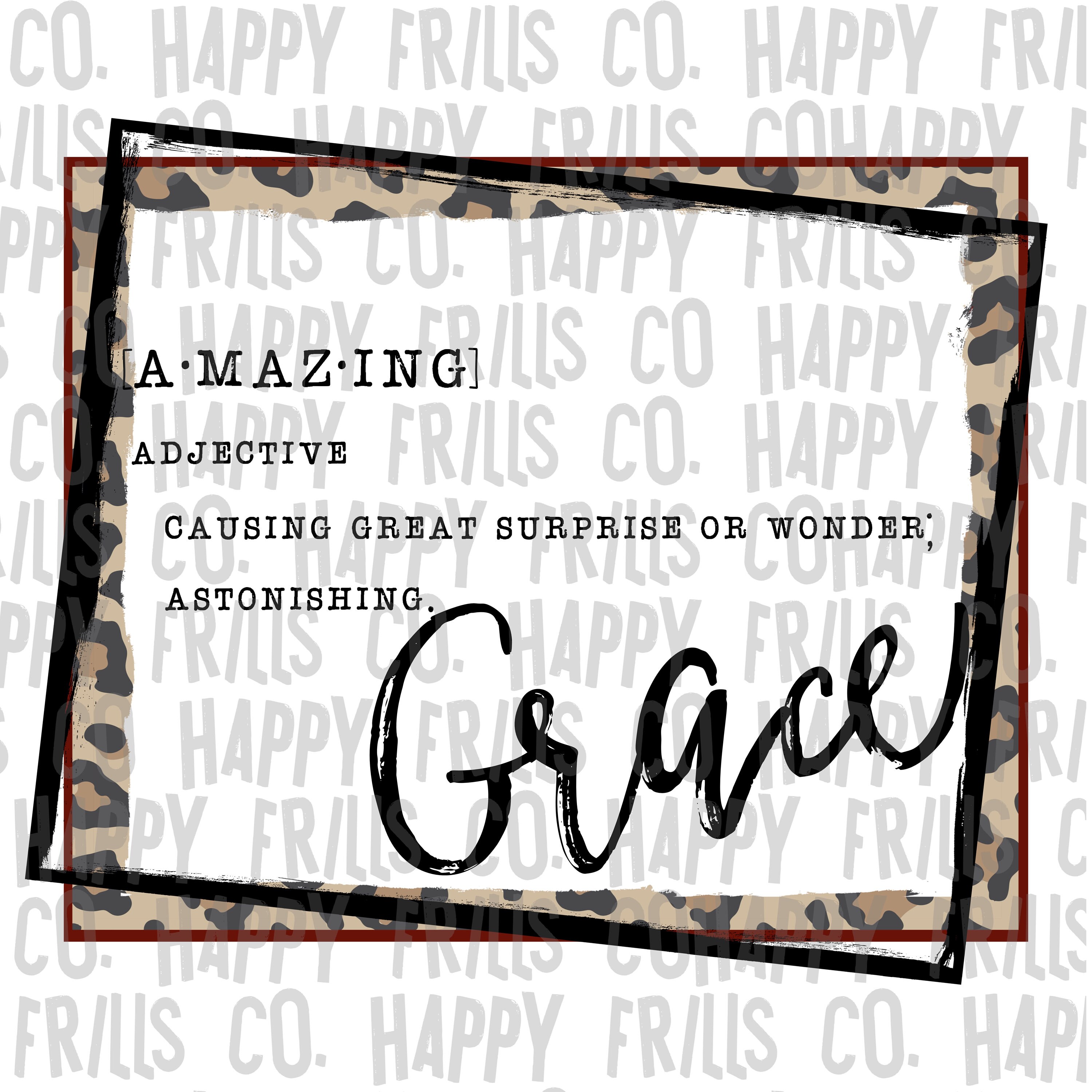 Amazing Grace Definition Digital Image Png Instant Download | Etsy