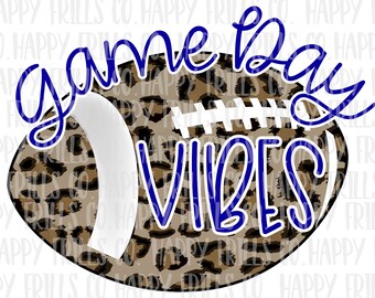 Leopard Football Digital Image Png Instant Download for | Etsy
