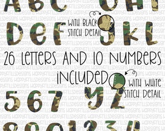 Watermelon Alphabet Set Uppercase Letters & Numbers Collage | Etsy