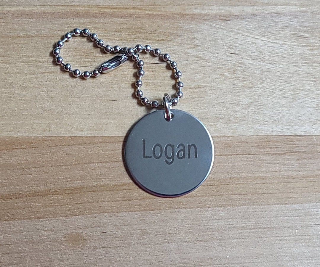 Stainless Steel Backpack Tags Name Tag Lunch Box Label Party Favor Kids ...