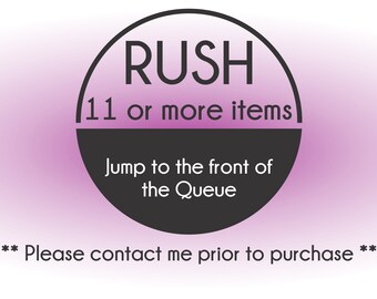 Rush Order Fee - Etsy