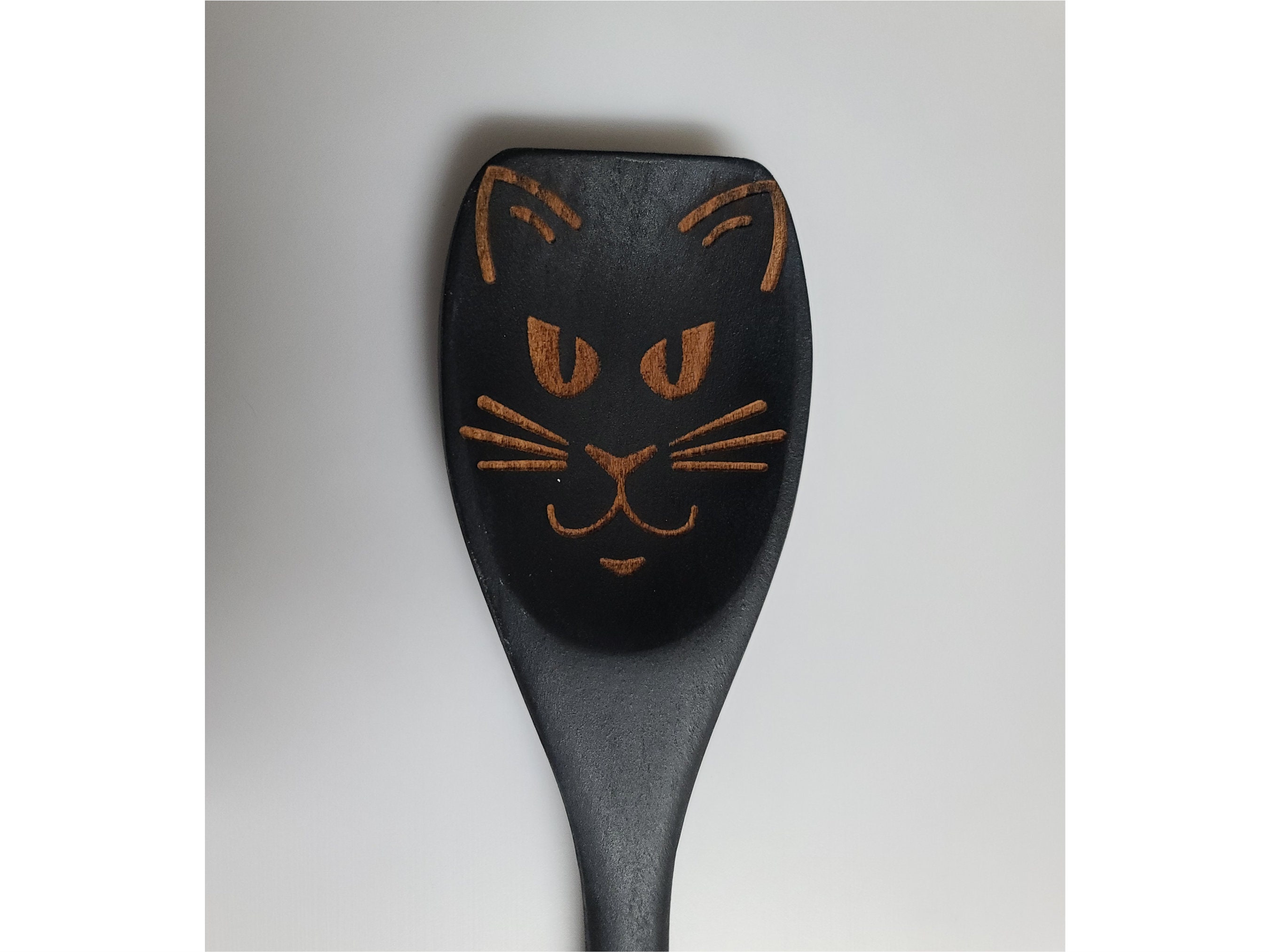 Halloween Wooden Spoon, Wooden Halloween Decor, Fall Kitchen Decor ...