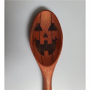 Halloween Wooden Spoon Kitchen Decor, Wooden Halloween Decor, Fall ...