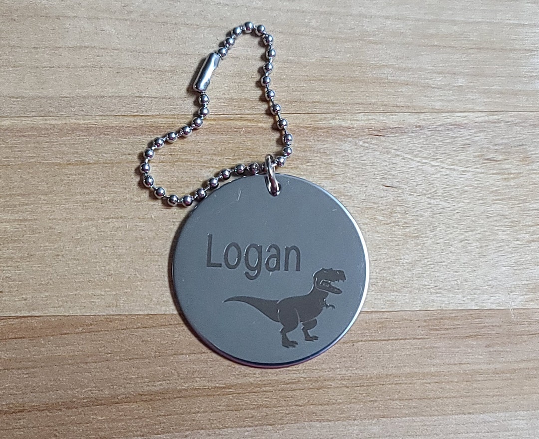 Stainless Steel Backpack Tags Name Tag Lunch Box Label Party Favor Kids ...