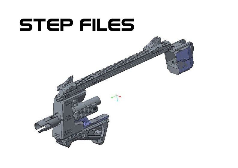 NERF Stryfe Piranha Kit STL Files - Etsy