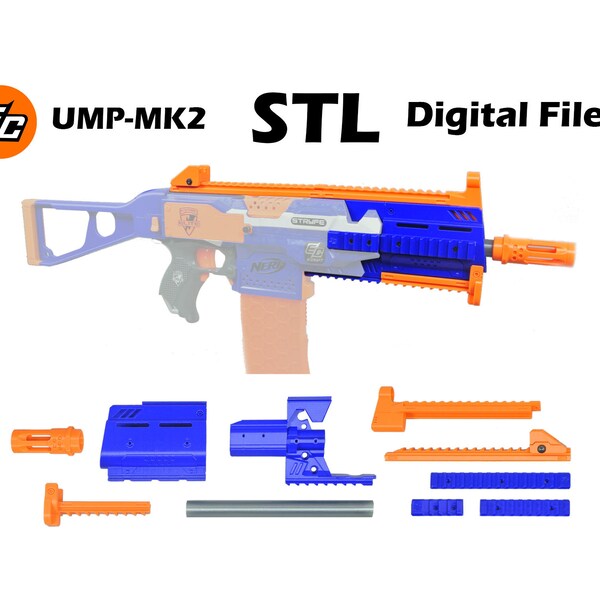 Nerf Stryfe Stl Files - Etsy