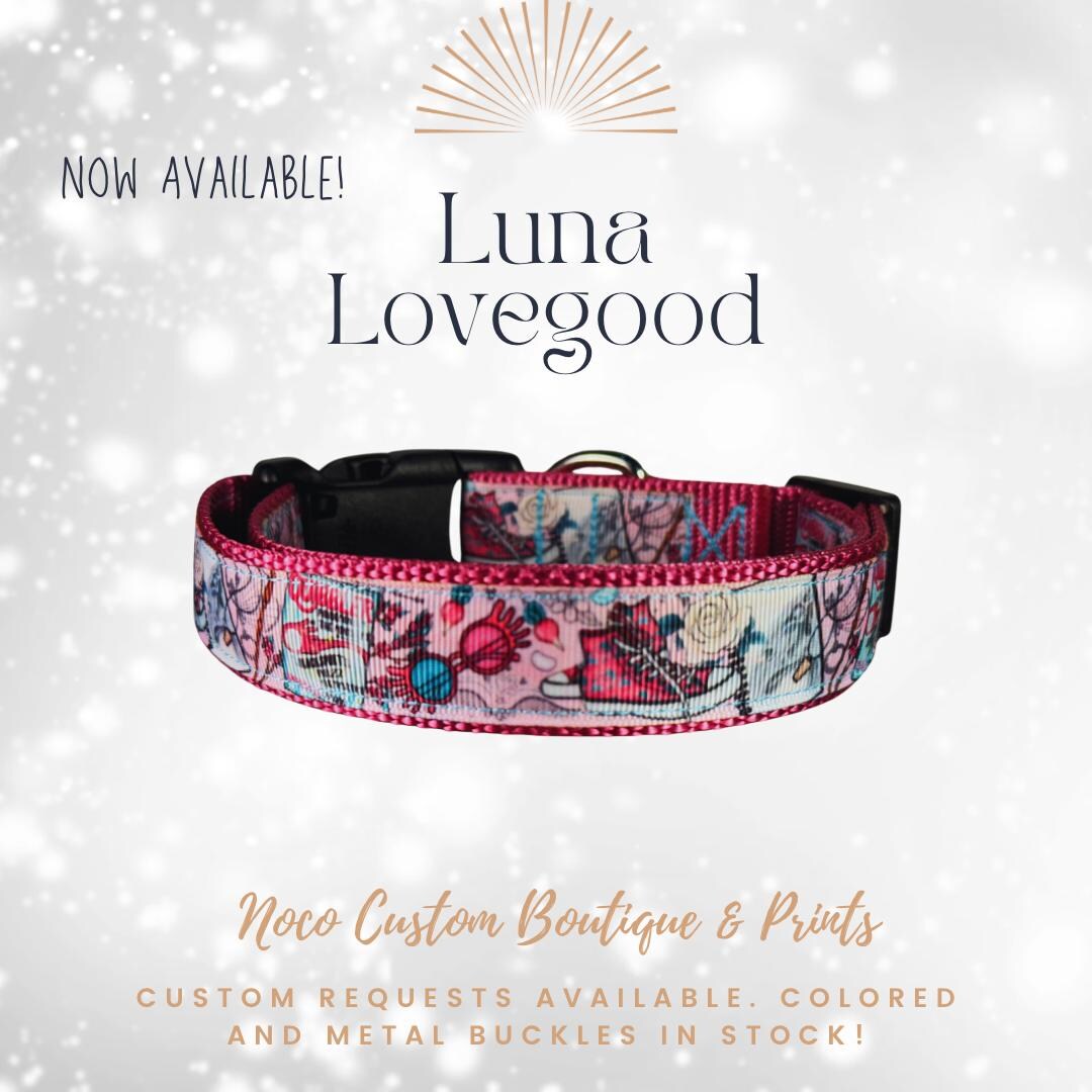 1" Luna Lovegood Ravenclaw Dog Collars - Etsy