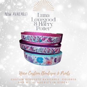 1" Luna Lovegood Harry Potter Ravenclaw Dog Collars - Etsy