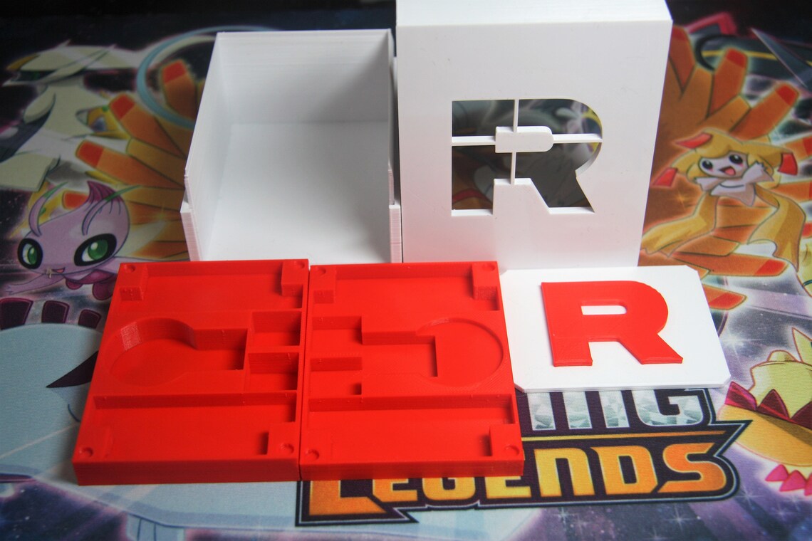 Team Rocket Inspire Ultimate Pokemon Deck Box | Etsy