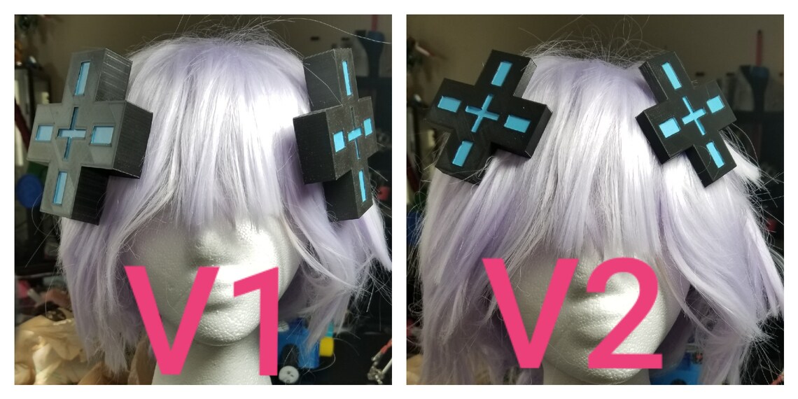 Adult Neptune Cosplay Accessories Hyperdimension Neptunia | Etsy