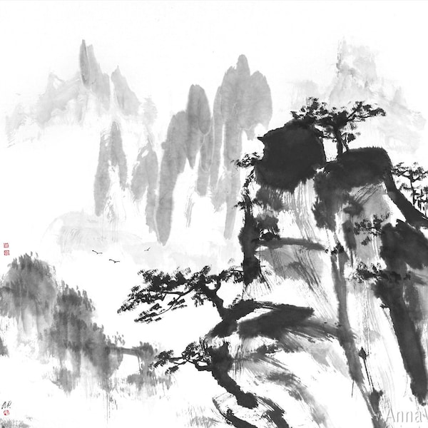 Large Japanese Art - Etsy