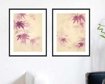 Japanese Maple Wall Art - Etsy