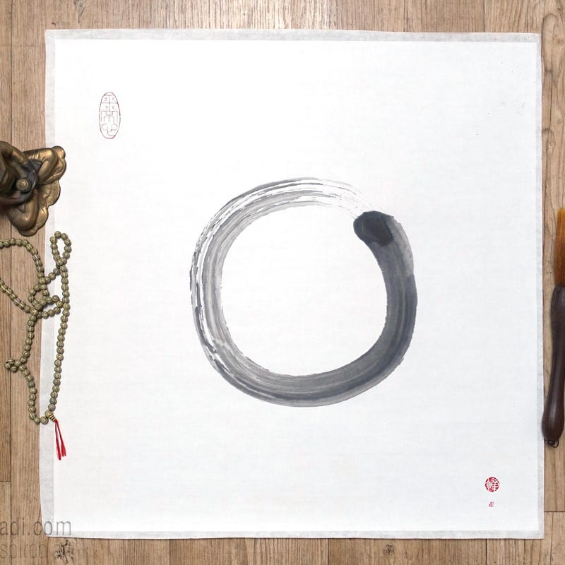 Zen Enso Circle - Etsy