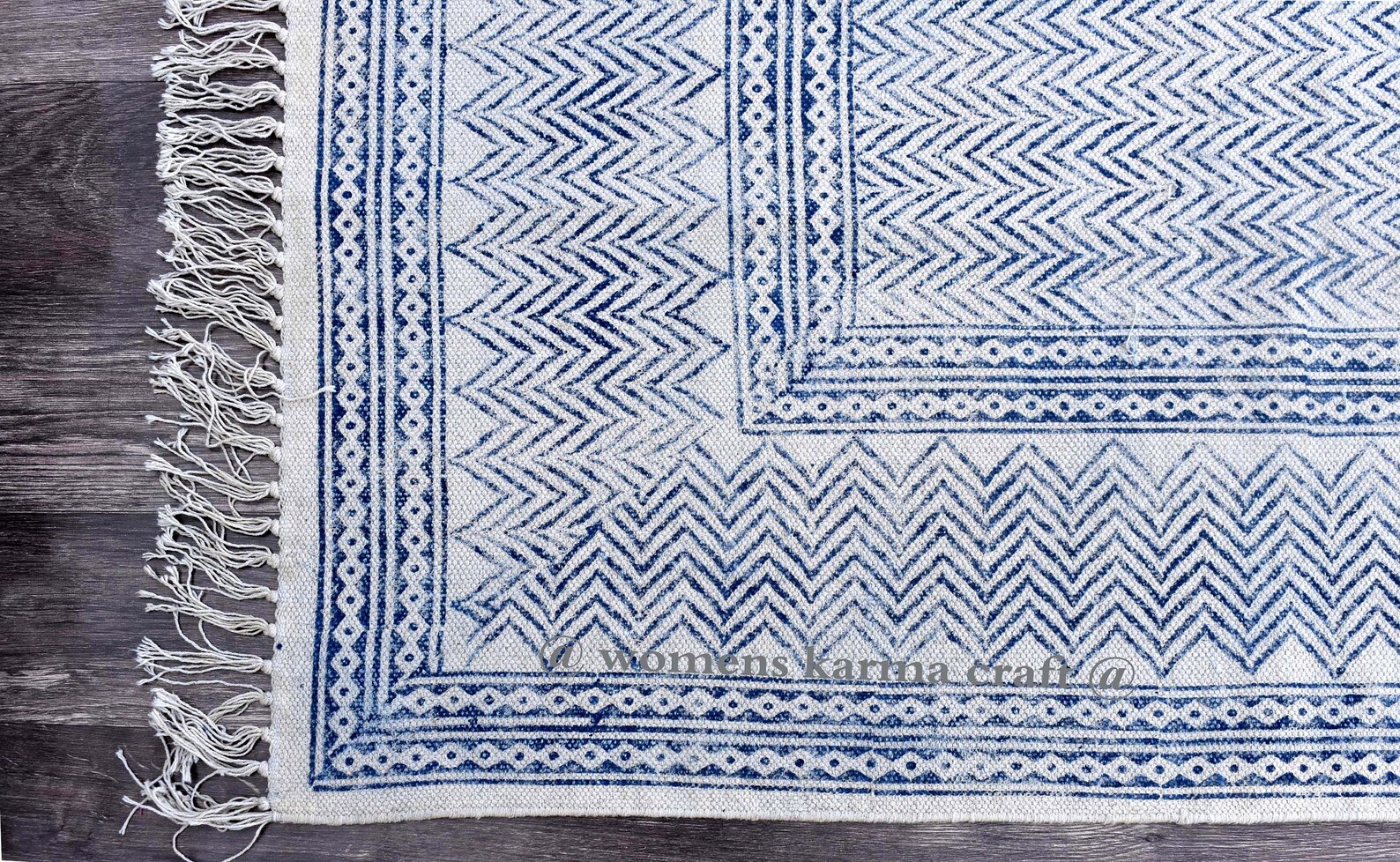 Large 6x9 Feet Rug Handmade Rug Indian Rug Block Print Rug - Etsy